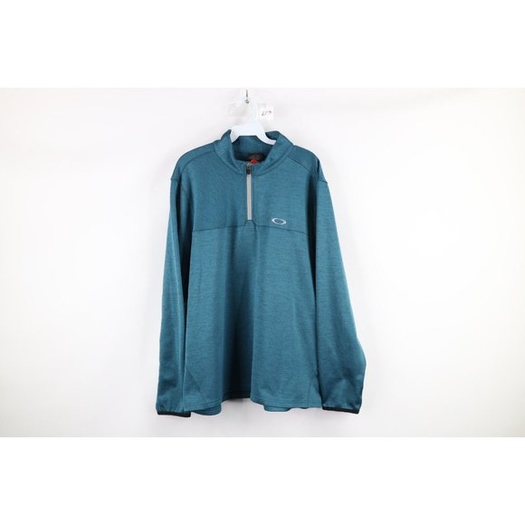 Oakley | Sweaters | Oakley Mens Xl Brushed Fleece Lined O Logo Half Zip ...